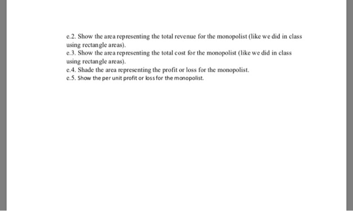 Solved HW_2.pdf 3 of 4 #2. Monopoly The following is the | Chegg.com