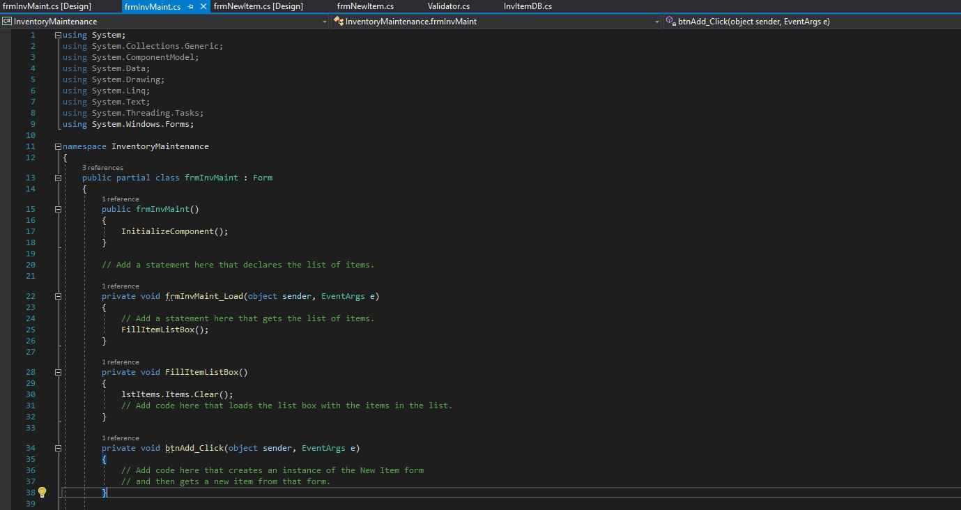 C# Visual Studio need help with Assignment. In this | Chegg.com