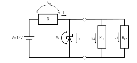 Solved A constant voltage power supply using a Zener diode | Chegg.com
