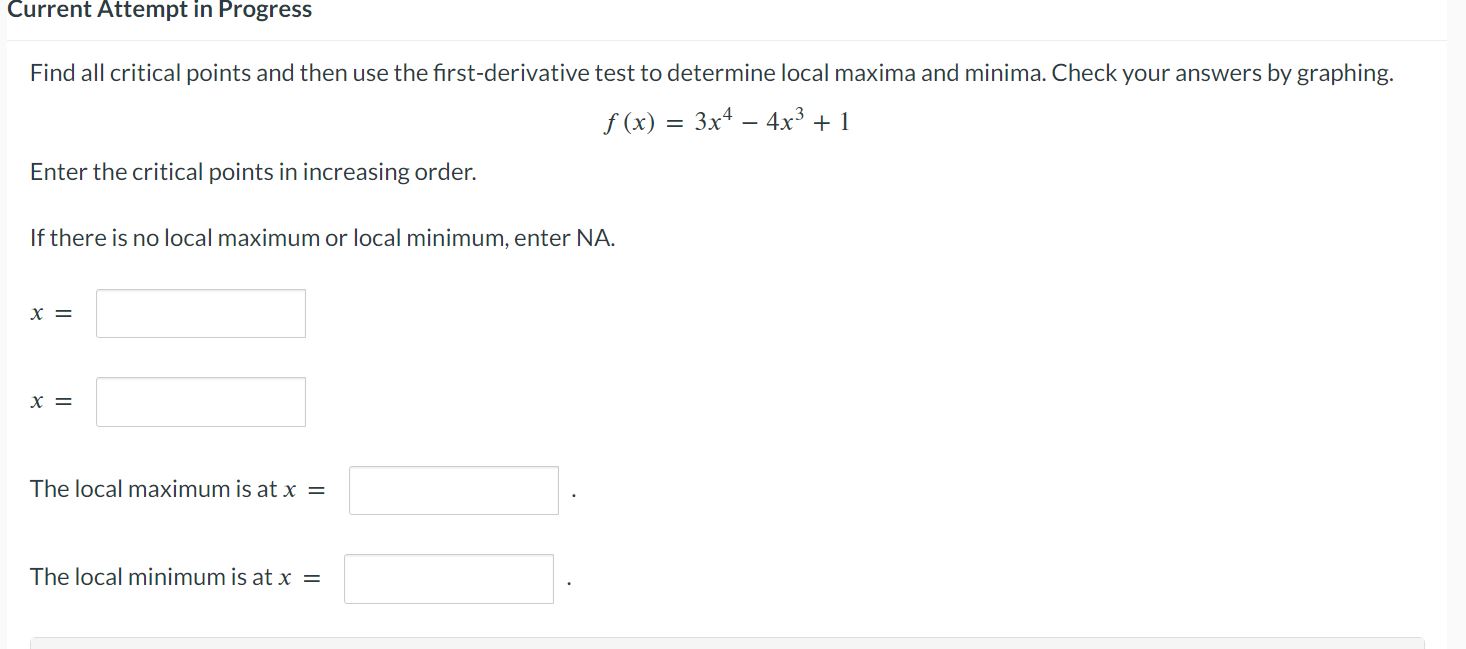 Solved Find all critical points and then use the | Chegg.com