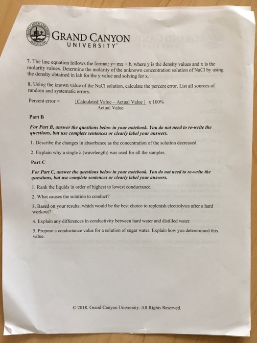 Solved GRAND CANYON UNIVERSITY Data and Analysis Data and | Chegg.com