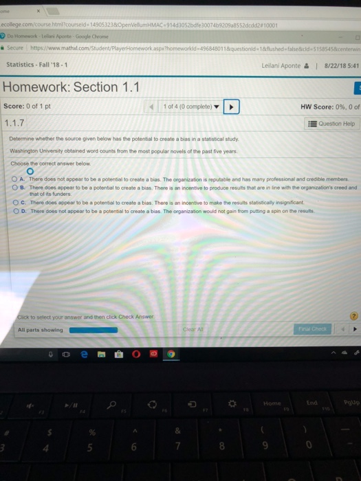 Solved ecollege.com/course html?courseld 14905323 Do Hoework | Chegg.com