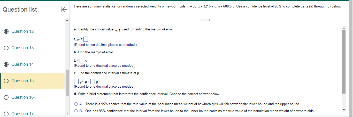 Solved Question list Question 12 Question 13 Question 14 | Chegg.com Solved Question list Question 12 Question 13 Question 14 | Chegg.com