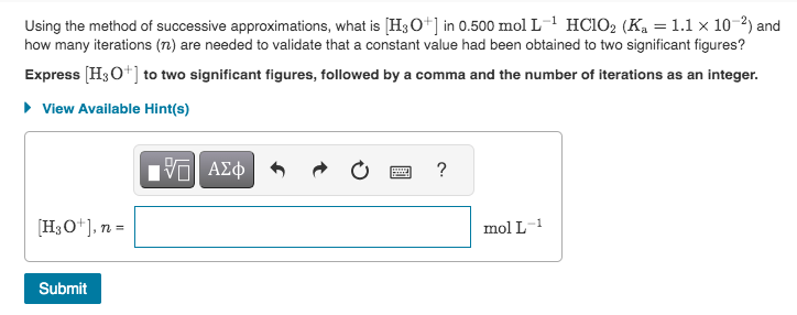 Solved Using The Method Of Successive Approximations What