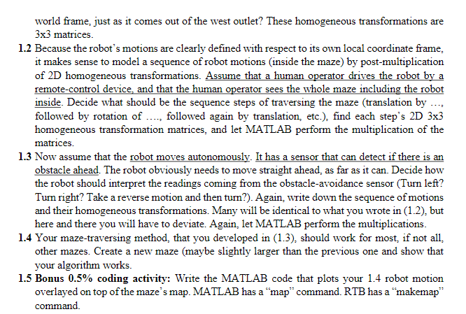 Solved A mobile robotic platform can move only straight | Chegg.com