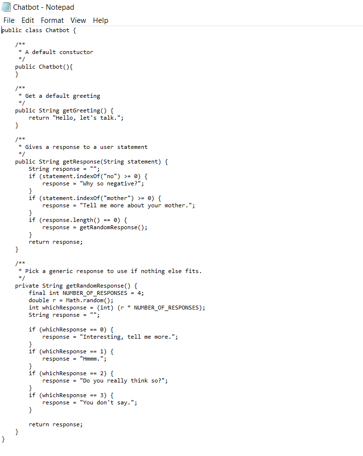 ITSC 1212 Module 7 Lab - Take-Home Version In this | Chegg.com