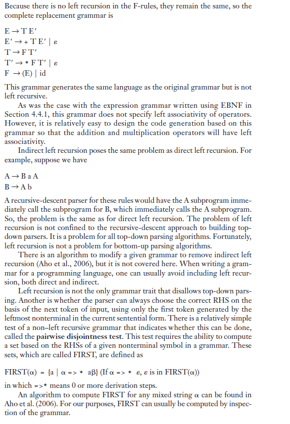 Solved Use the algorithm described in Section 4.4.2 of | Chegg.com