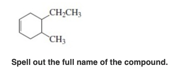 Solved H3C CH2 CH3 C=C CH3 CH2 CH2CH2CHCH3 CH3 Spell out the | Chegg.com