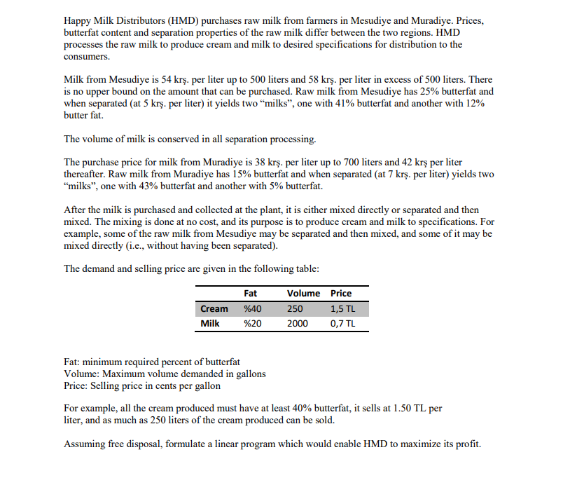 write objective function and constraints manually do | Chegg.com