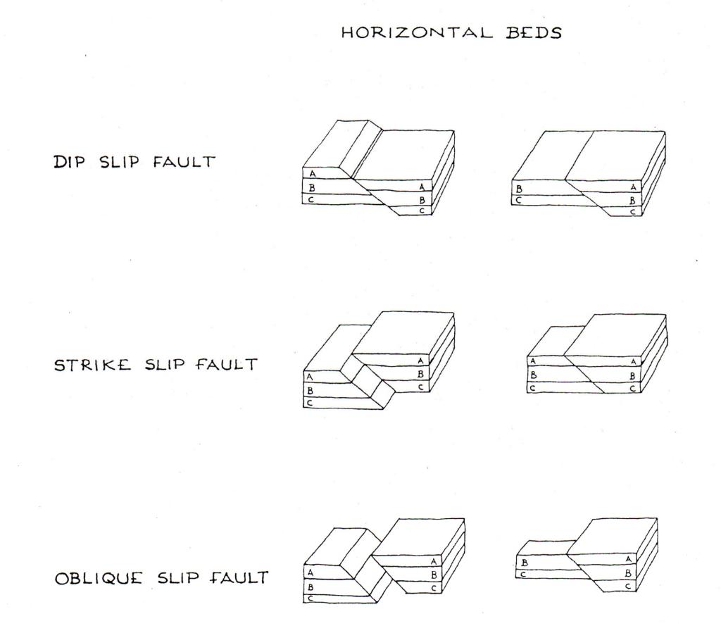 Solved Structural geology : Choose when slip and seperation | Chegg.com