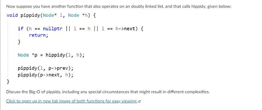 Solved Consider the function below that takes pointers to | Chegg.com