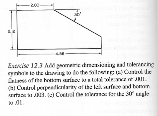 Solved Create a part model and produce a drawing of the part | Chegg.com