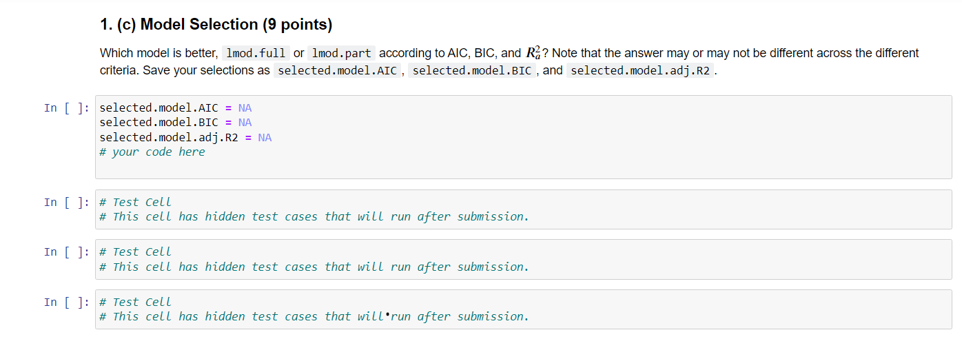 Module 6: Autograded Assignment Outline: Here are the | Chegg.com