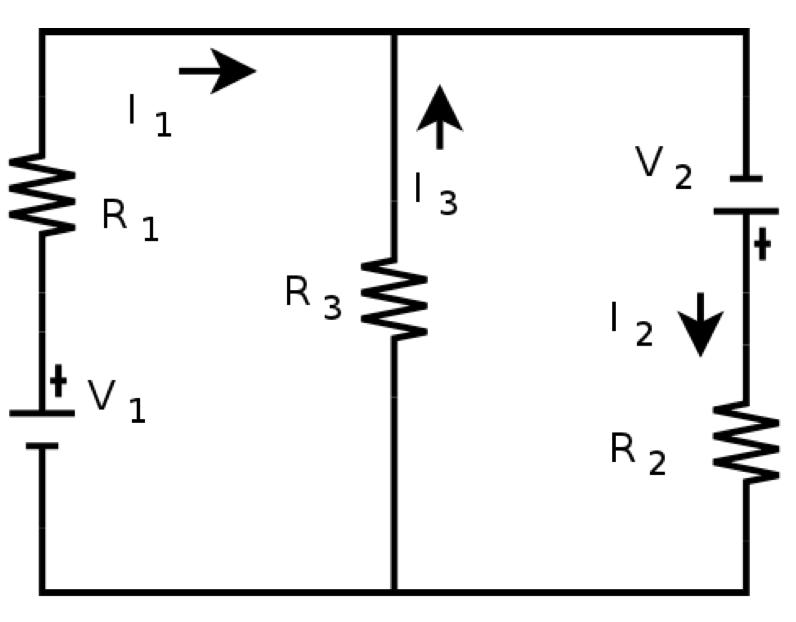 Solved Using the junction rule on this circuit, which of the | Chegg.com