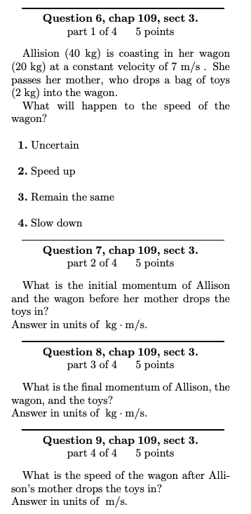 Solved Question 6, chap 109, sect 3. 5 points part 1 of 4 | Chegg.com