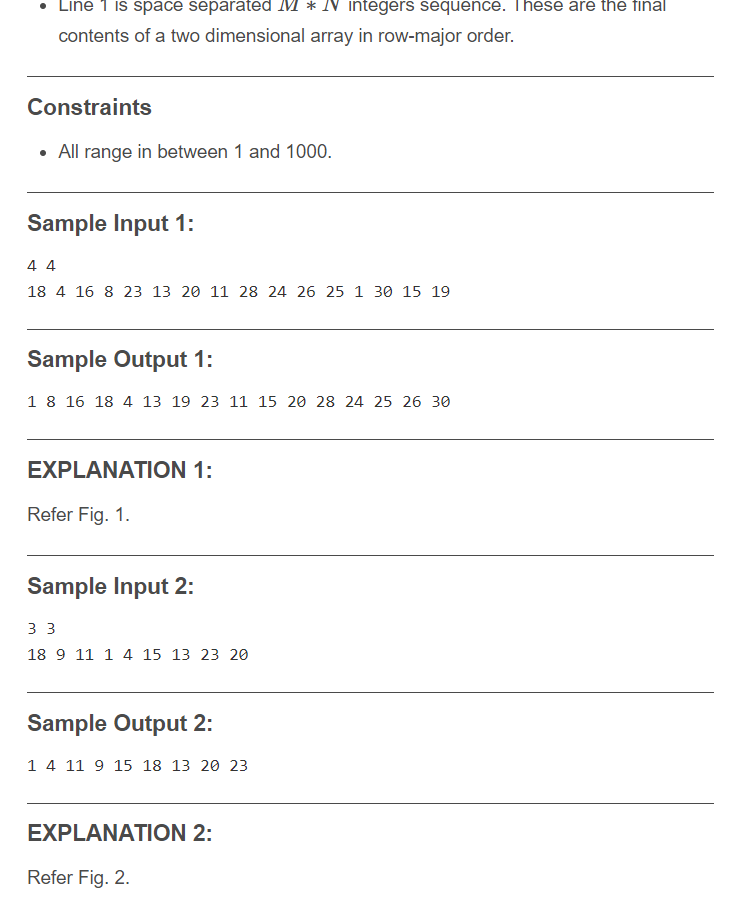 Solved Implement merge sort for a two-dimensional array. In | Chegg.com