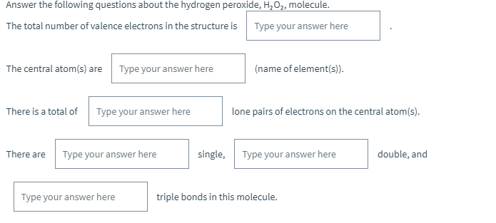 Solved Answer the following questions about the hydrogen | Chegg.com