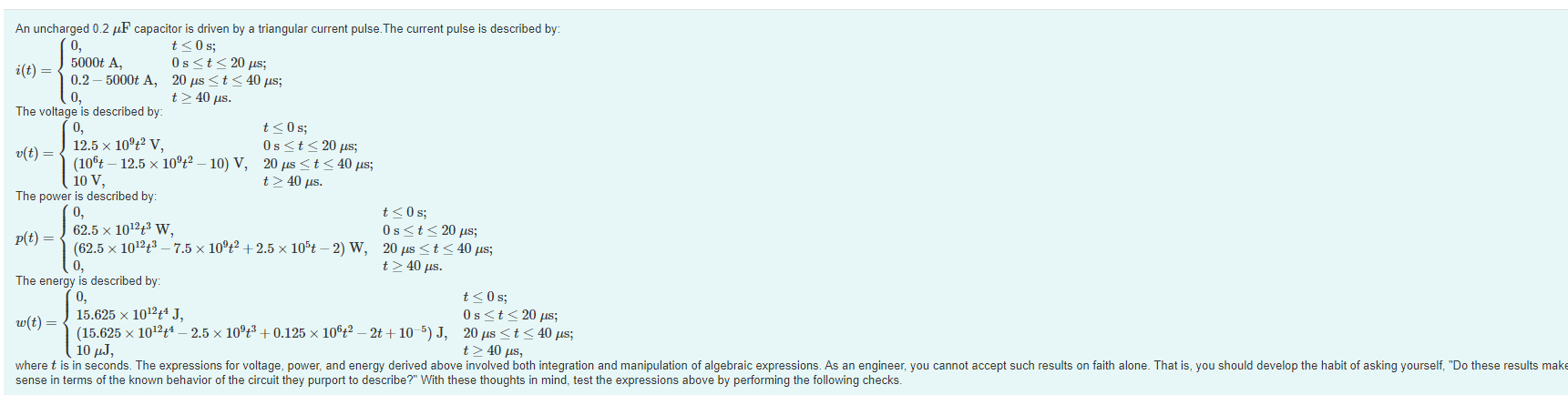 Solved An uncharged 0.2μF capacitor is driven by a | Chegg.com