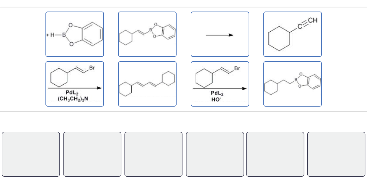 Solved Using ethynylcyclohexane as a starting material and | Chegg.com