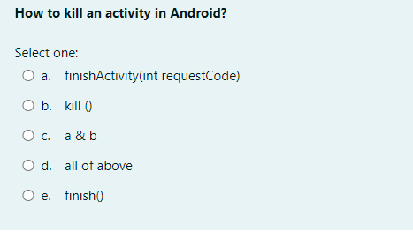 Solved How to pass the data between activities in Android? | Chegg.com
