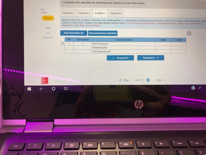 Solved Chapter 3 Homework #3 Help Save&Exit Su Check my w 4 | Chegg.com