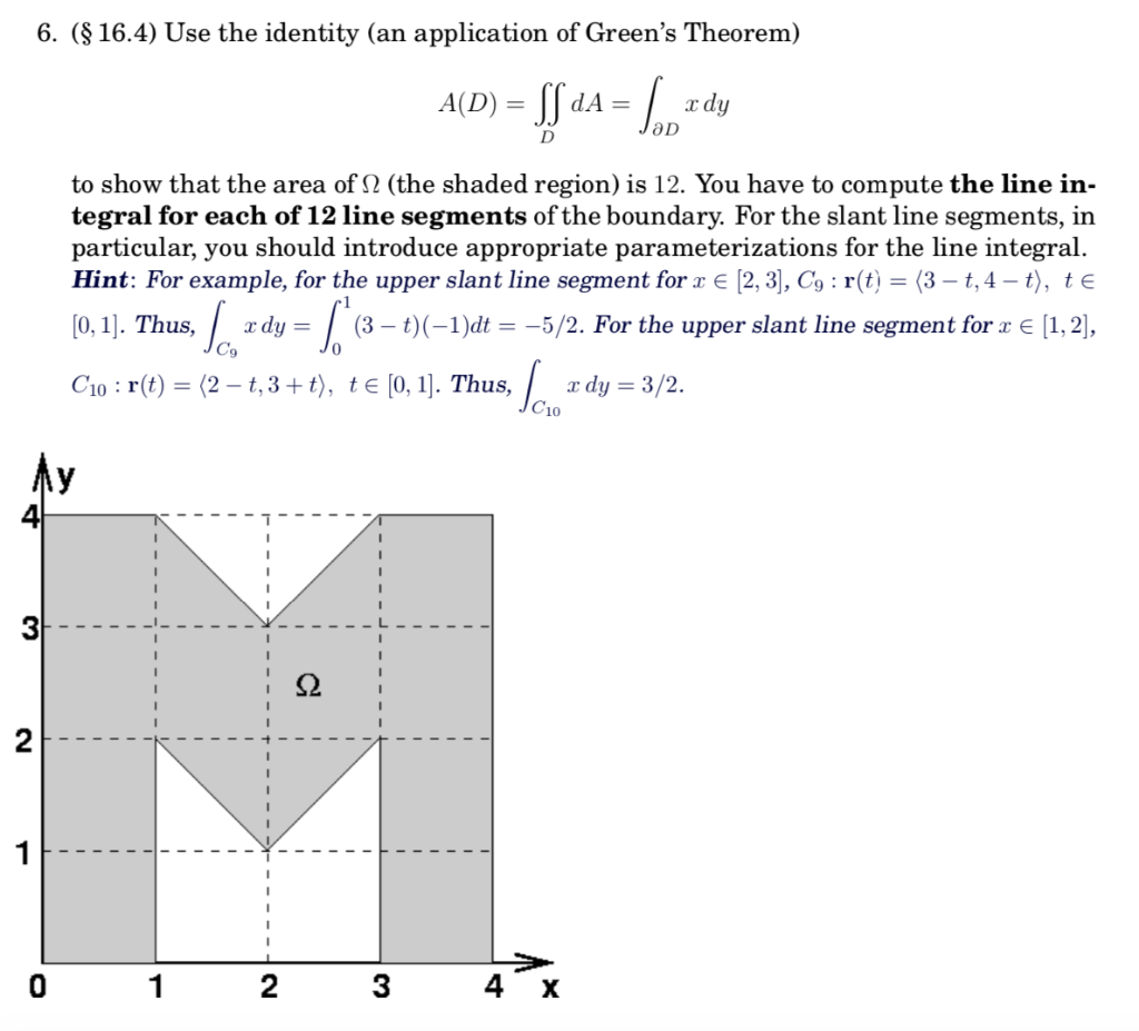 Solved 6. (§ 16.4) Use the identity (an application of | Chegg.com