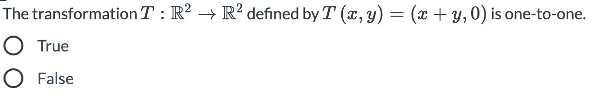 Solved : = The transformation T:R2 + R2 defined by T (2, y) | Chegg.com