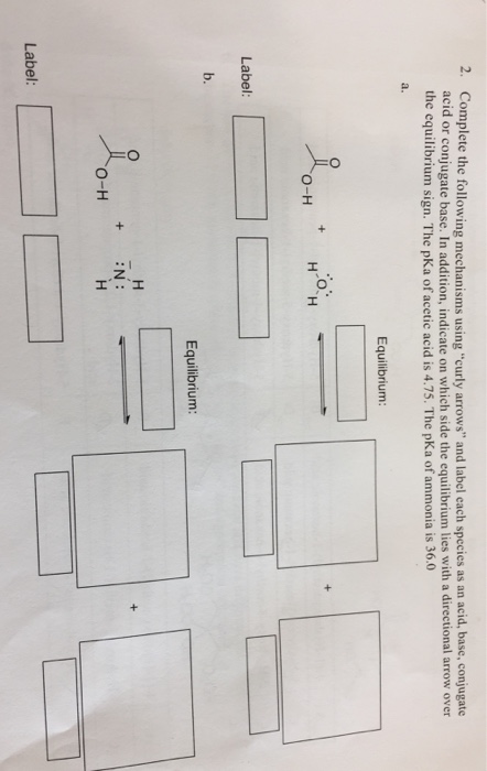 Solved 2. Complete the following mechanisms using "curly | Chegg.com