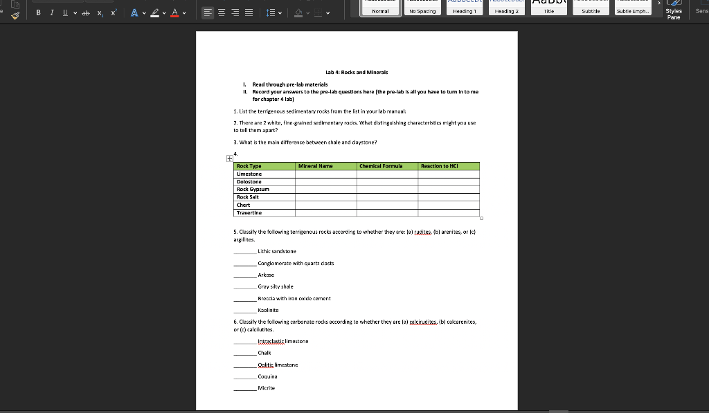 Solved BI U X, X ALA Normal No Spacing Heading 1 V Heading 2 | Chegg.com