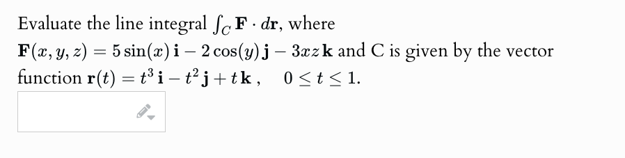 Solved Evaluate the line integral ∫C﻿F*dr, | Chegg.com