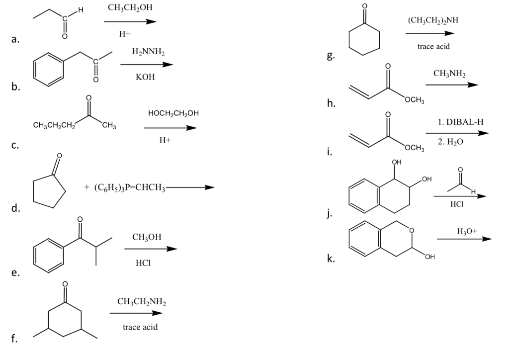 Solved CH3CH2OH (CH3CH2)2NH trace acid кон CH3NH2 OCH3 | Chegg.com