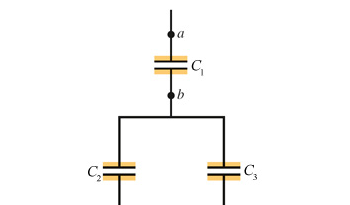 Solved a system of capacitors in which C1 = 13 pF, C2 = 9.4 | Chegg.com
