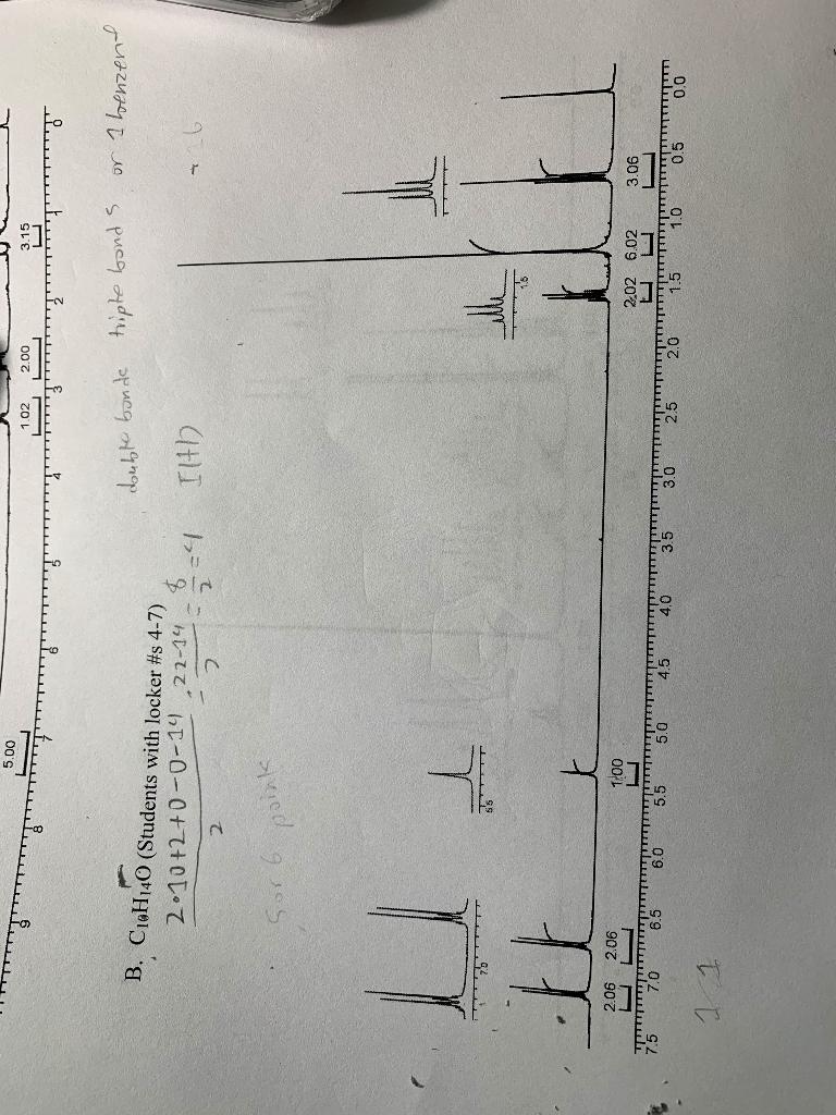 Solved Assign a structure that is consistent with each of | Chegg.com
