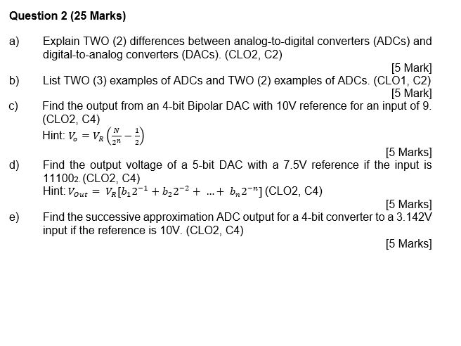 Solved a) Explain TWO (2) differences between | Chegg.com Solved a) Explain TWO (2) differences between | Chegg.com