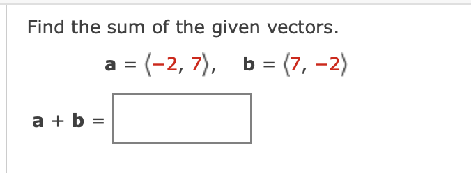 Solved Find a vector a with representation given by the | Chegg.com