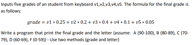 Solved Using Python Create A Class And Methods That 0117