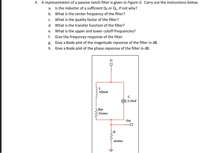 Solved A representation of a 1st order active lowpass filter | Chegg.com