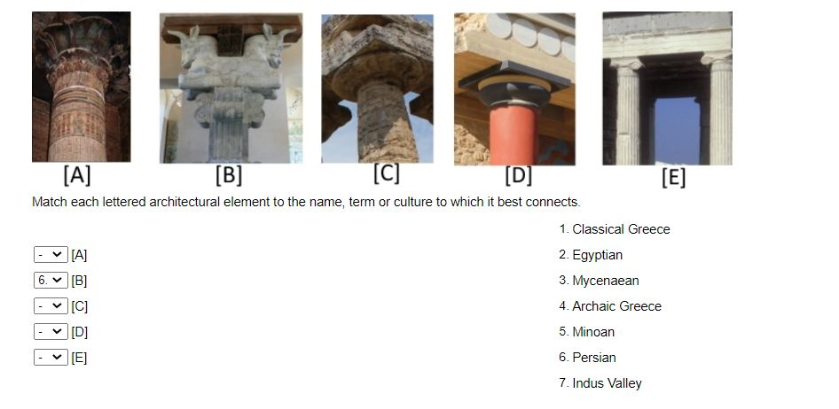Solved „[A] [A] [B] [C] [D] [E] Match each lettered | Chegg.com