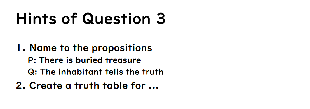 Solved Question 3: Island of Liars and Truth-tellers . • You | Chegg.com