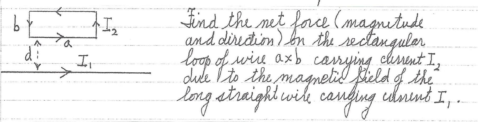Solved Find the net force (magnetude and directions) on the | Chegg.com