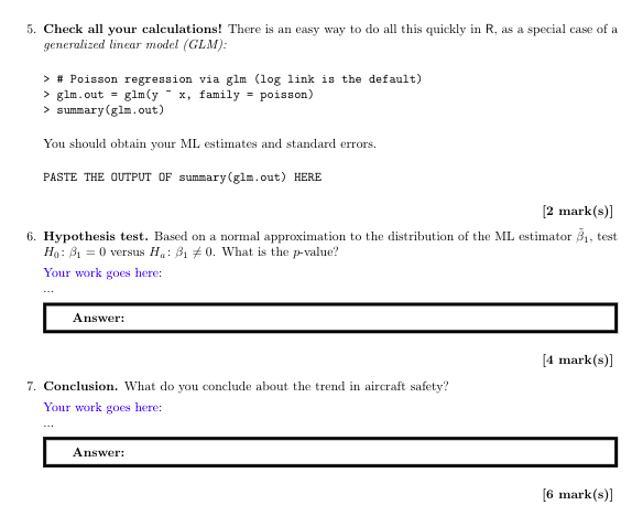 1 Aircraft Safety Poisson Regression Application