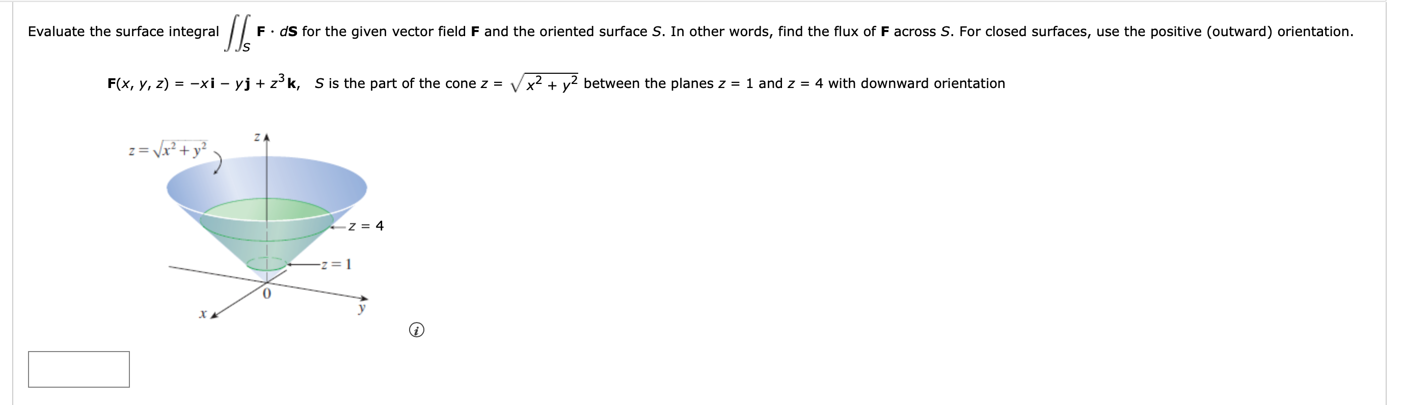 Solved Evaluate the surface integral \\( \\iint_{S} | Chegg.com