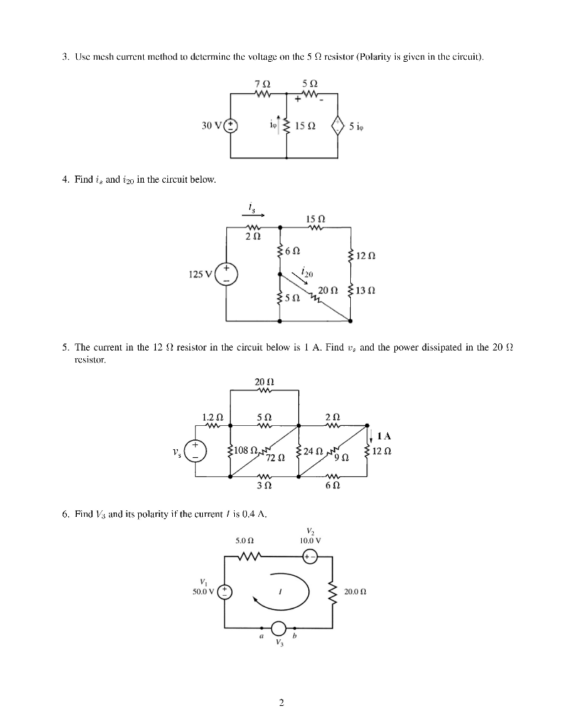 Solved Homework 1: ECE 3723 - Electric Circuits II - Fall | Chegg.com
