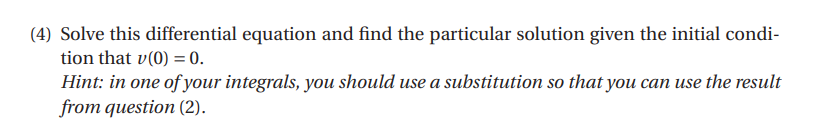 Solved For An Object Falling Through The Atmosphere A Good