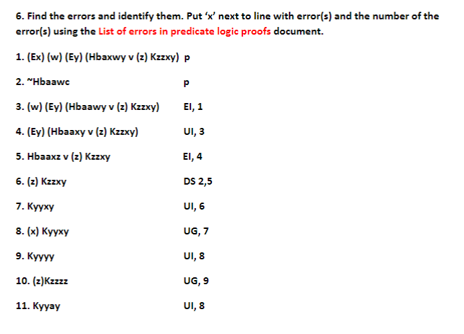 Solved URGENT URGENT URGENT URGENT!!!!!!Find the errors and | Chegg.com