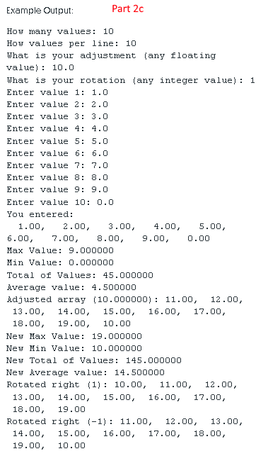 Solved DESCRIPTION PART 1a You are going to write a | Chegg.com