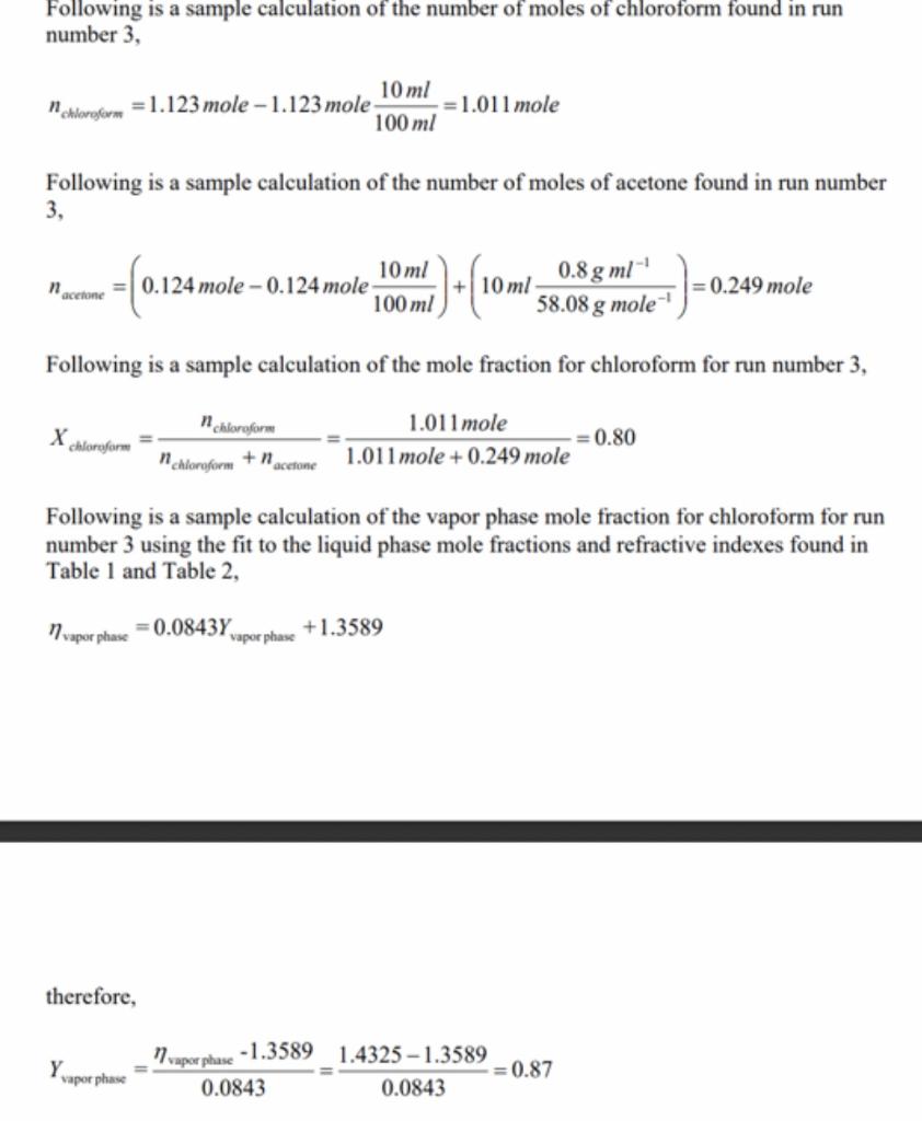 Following is a sample calculation of the number of | Chegg.com