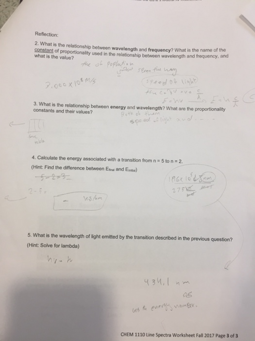 Solved The energy of a photon is related to its frequency (, | Chegg.com