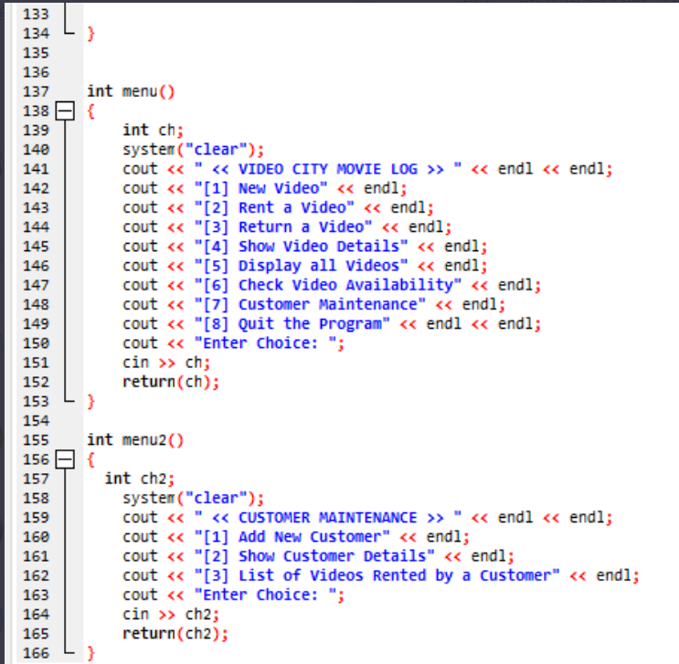 can somebody help us with our program its a movie | Chegg.com