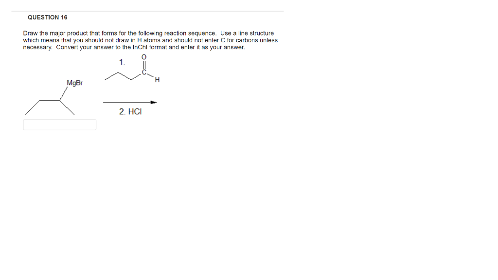 Solved Draw the major product that forms for the following | Chegg.com